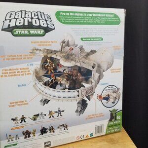 Toys | 204 Hasbro Galactic Heroes Millennium Falcon In Sealed Box With ...